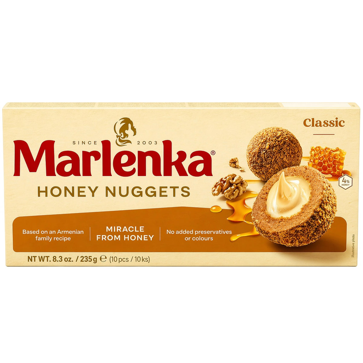 Marlenka Honey Nuggets 235g - Marlenka Balls – Best of Hungary
