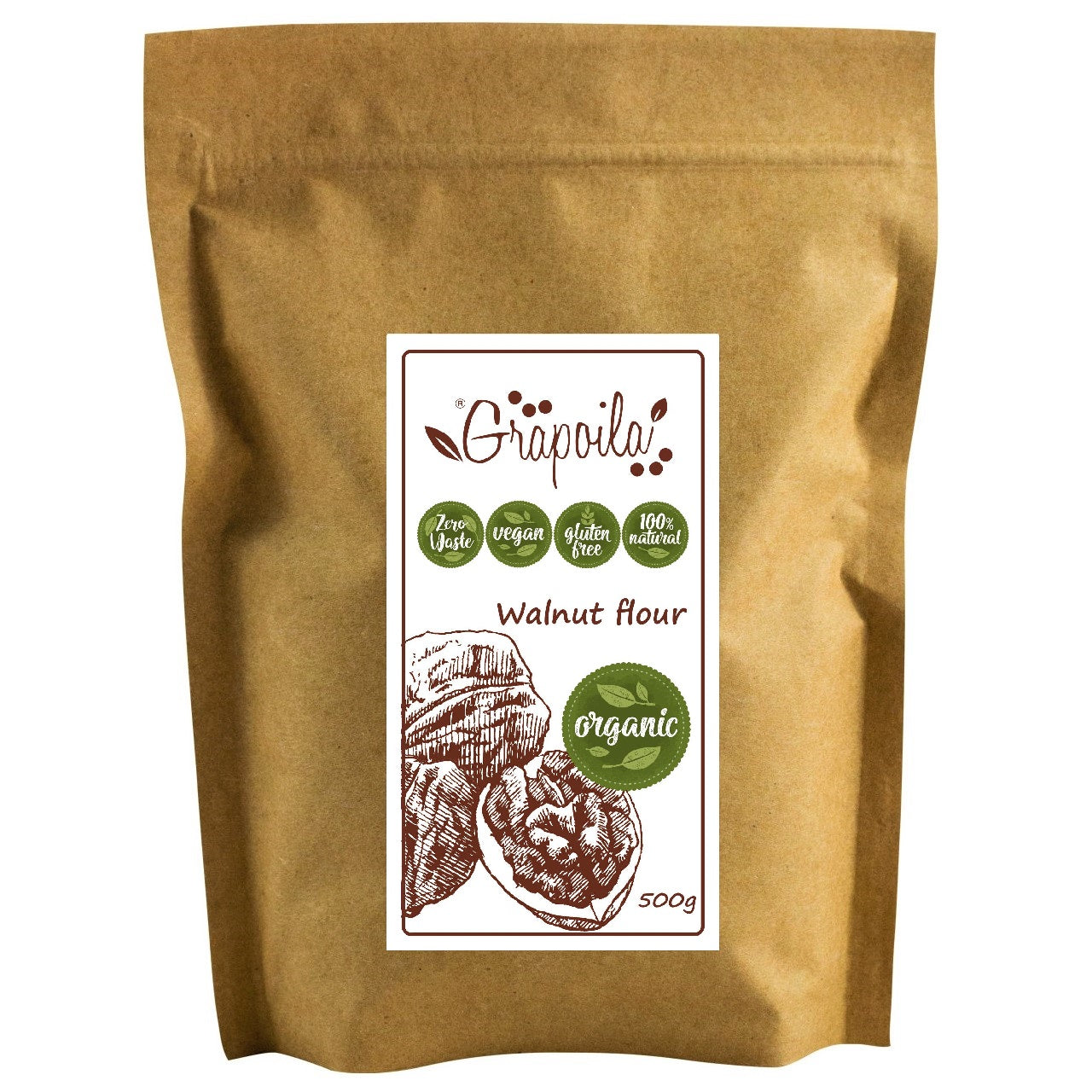 Organic Walnut Flour 500g - Ground Walnuts – Best of Hungary