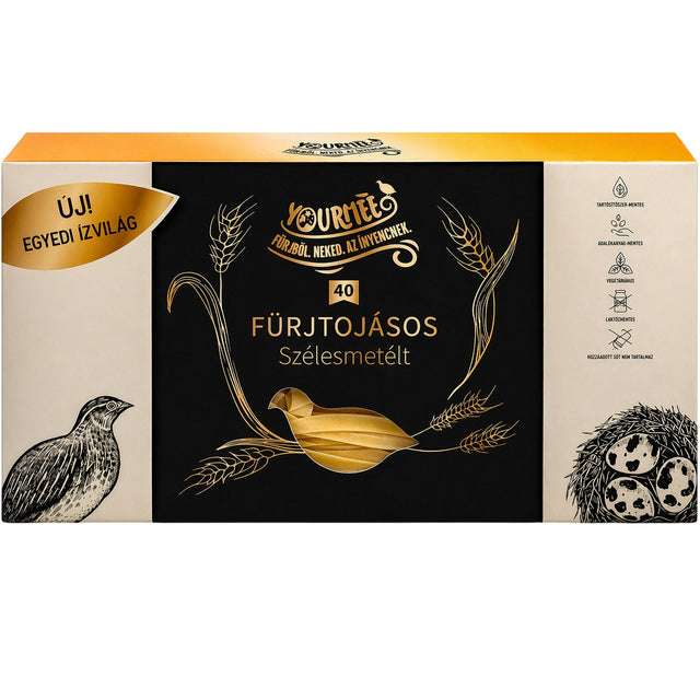 Quail Egg Pasta 300g - Gourmet Tagliatelle Pasta – Best of Hungary