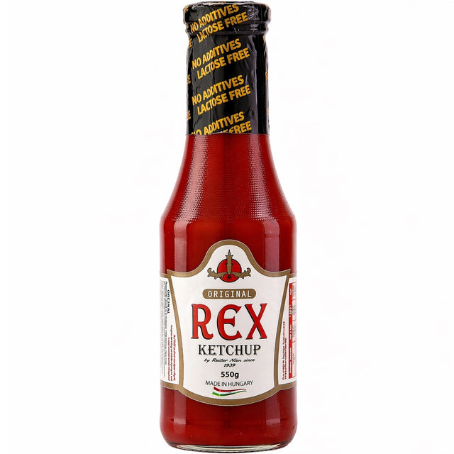 Rex Ketchup 330g - Low Sugar & All-Natural Ingredients – Best of Hungary