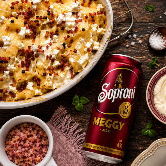 Soproni Sour Cherry Beer 0.5l - Hungarian Cherry Ale – Best of Hungary