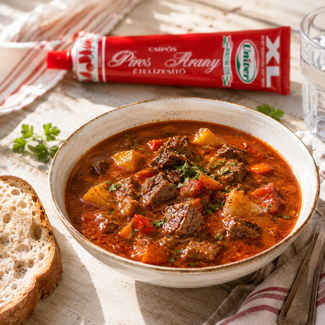 Piros Arany 240g - Hungarian Hot Red Pepper Paste – Best of Hungary
