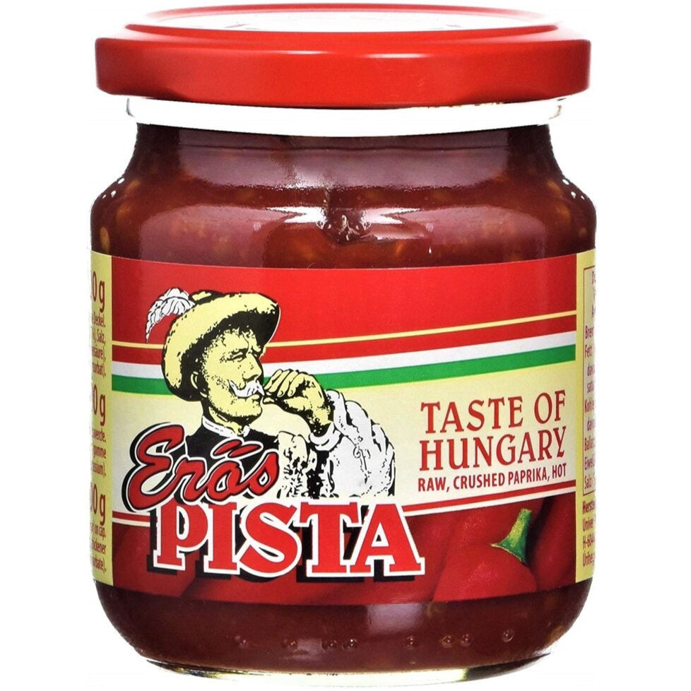 Erős Pista 200g - Hungarian Hot Paprika Sauce - Eros Pista – Best of ...