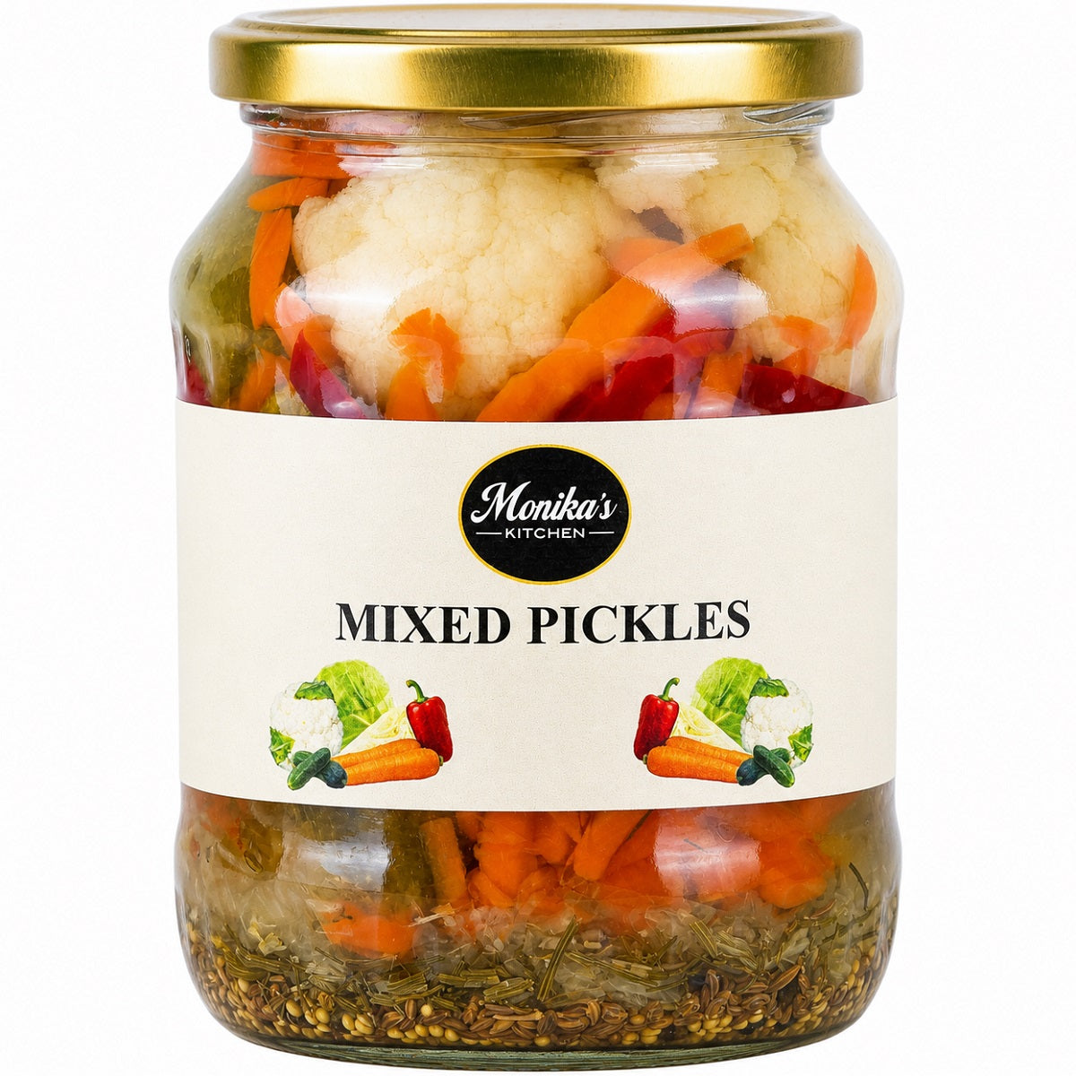 Mixed Pickles 700g - Gourmet Vegetables Pickles – Best of Hungary